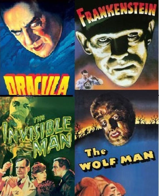 Classic Monsters (4-Pack) Vol 1 - 4K (MA/Vudu) – Digital Movies Now